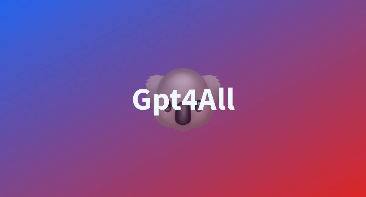 GPT4ALL Embeddings: Efficient Large Language Model Integration for ... GPT4ALL Embeddings: Efficient Large Language Model Integration for ...